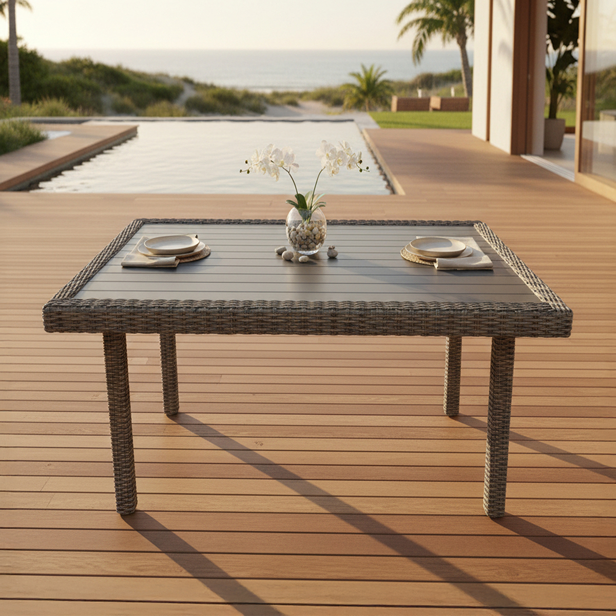 33” SQ UNIVERSAL DINING TABLE - Three Palms Casual