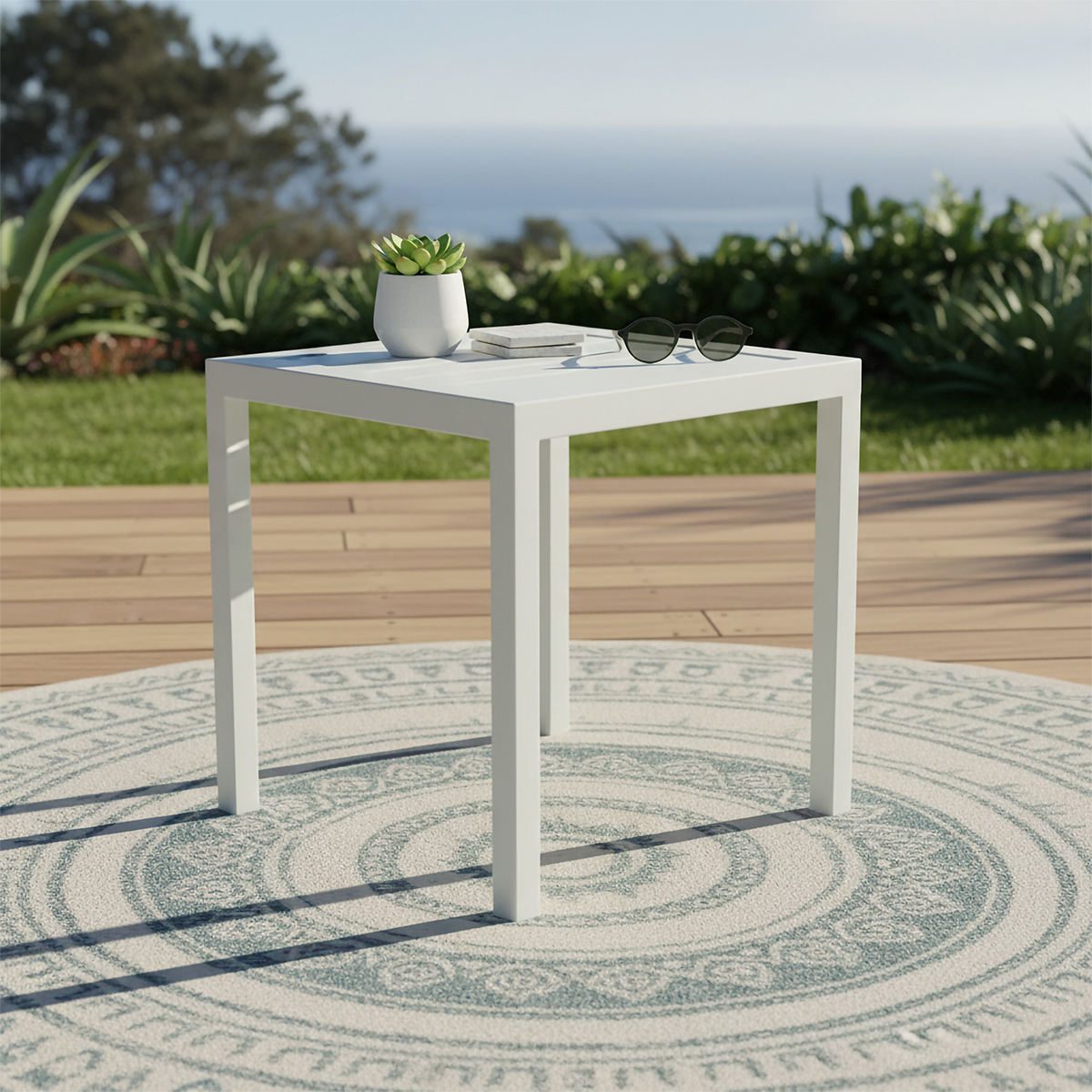 24" End Table - Three Palms Casual
