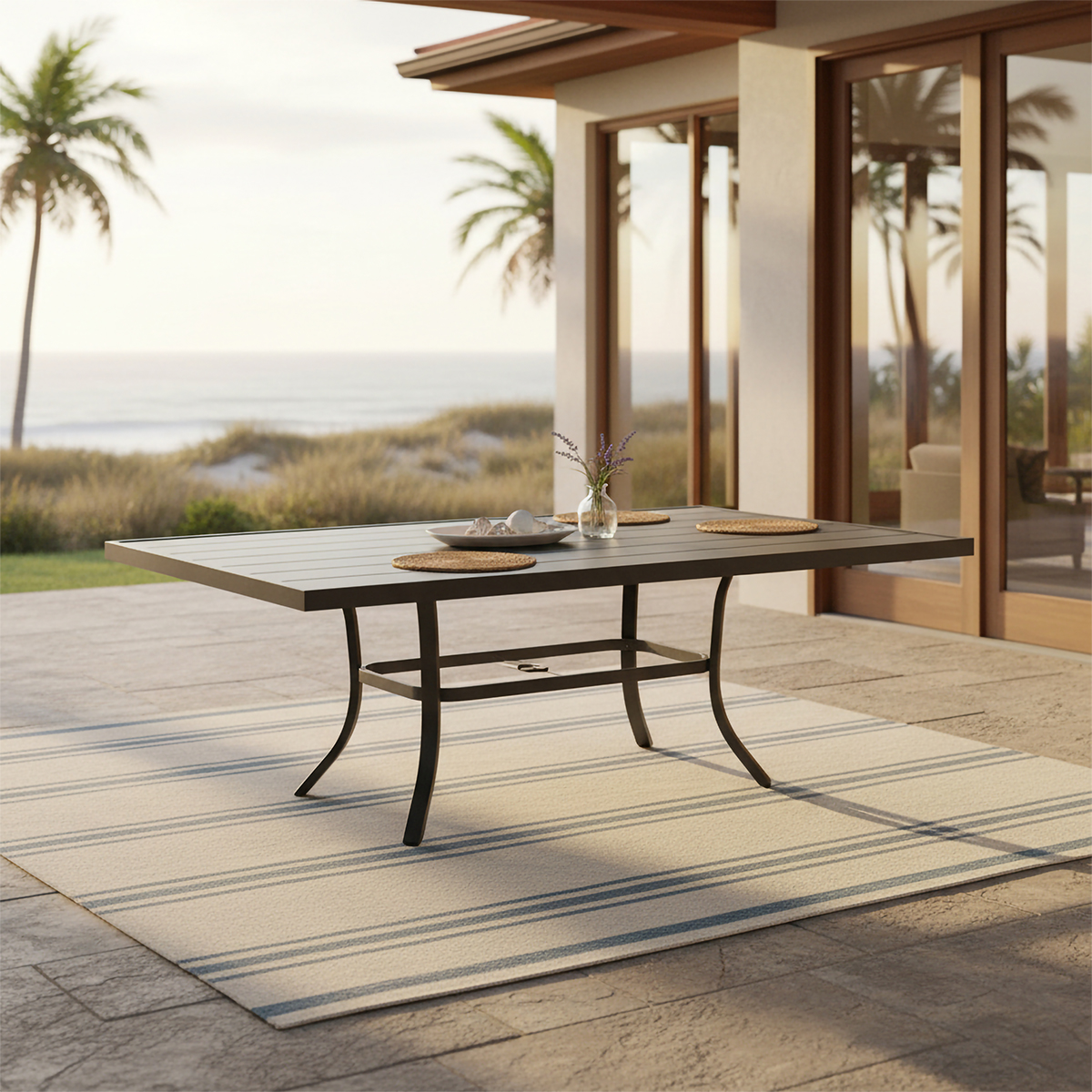 40” X 84” Dining Table - Three Palms Casual